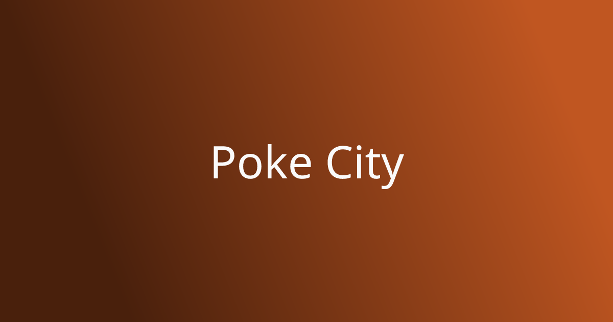 Order Authentic Asian Online | Poke City - Pickup or Delivery Available